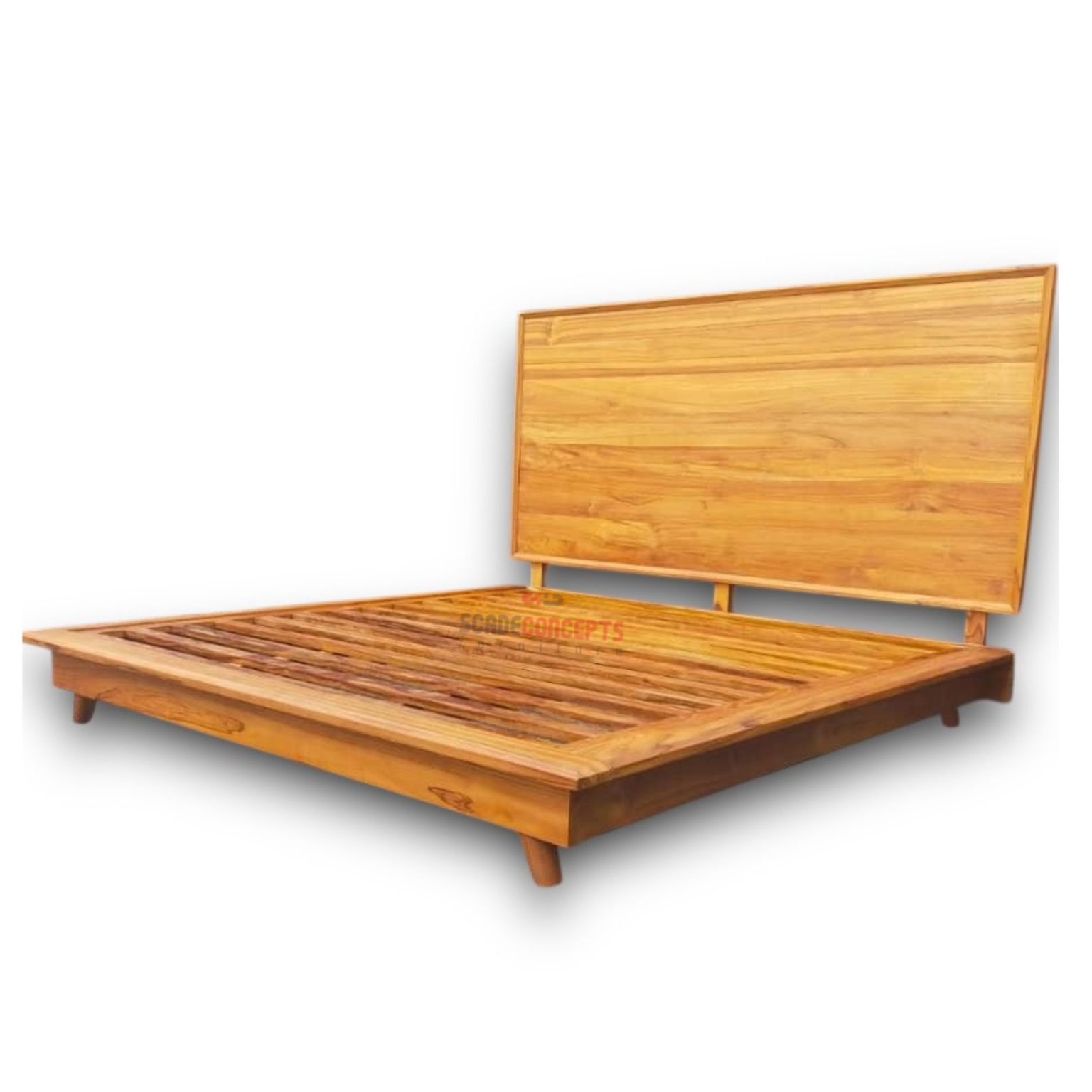 Thing Teak Bed | Scandinavian Bedroom Set - Trendy Design